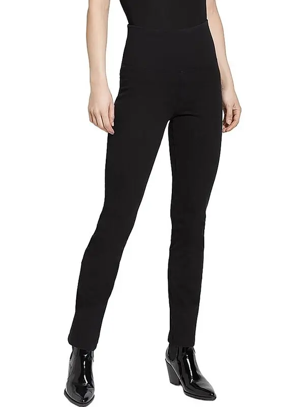 Lyssé Denim Leggings - Black