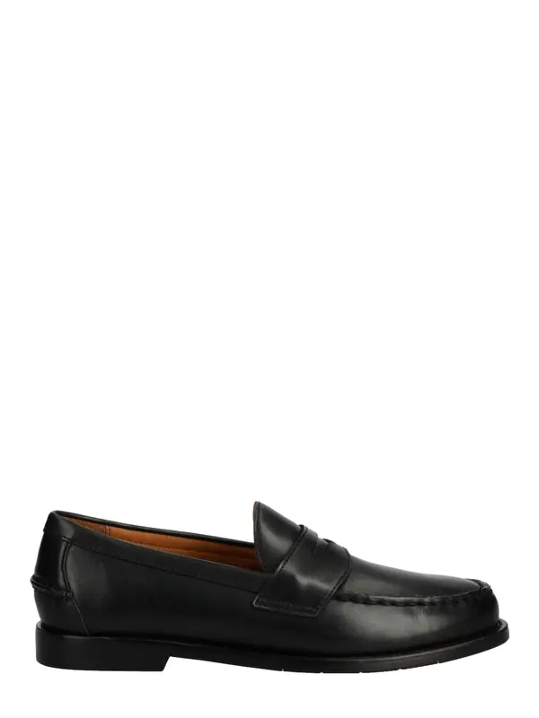 Polo Ralph Lauren Leather Loafers - Black