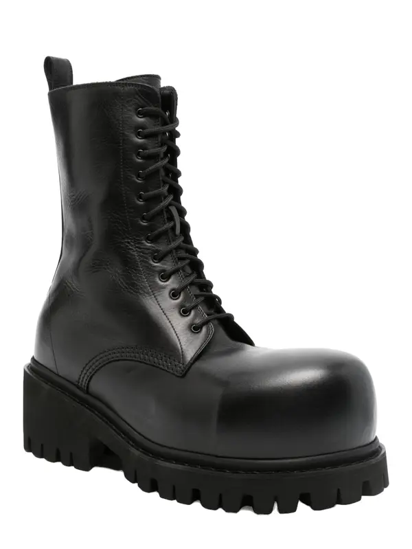Balenciaga Stomper Boots - Black