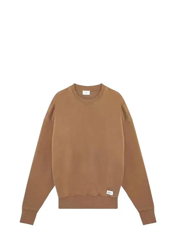 Saint Laurent Cotton Jersey Sweatshirt - Brown