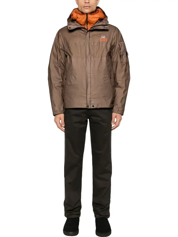 C.P. COMPANY Gore-tex Reversible G-type Jacket - Brown