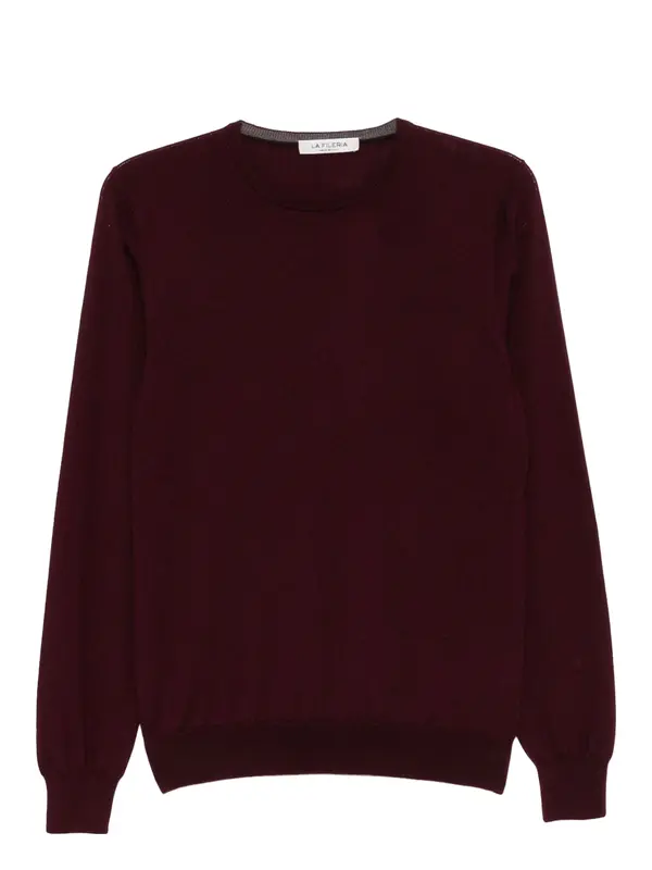 FILERIA Wool Sweater - Red
