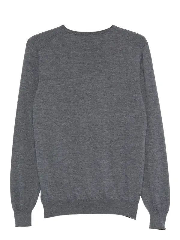 D4.0 Virgin Wool Sweater - Grey