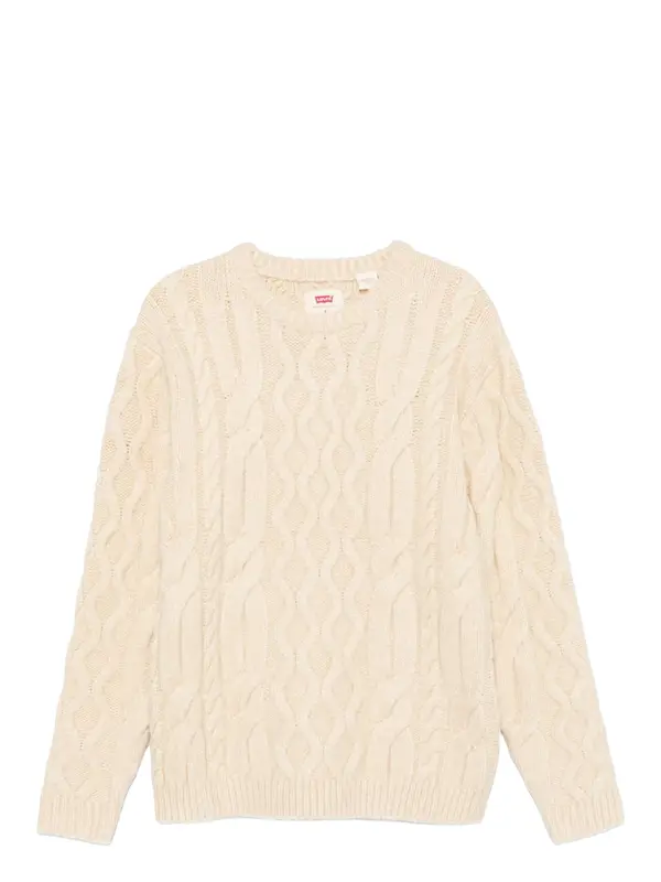 LEVI'S Cable-knit Sweater - Neutrals
