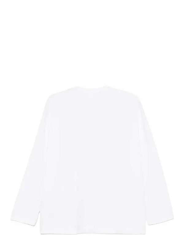 Comme Des Garçons Sequin-embellished T-shirt - White