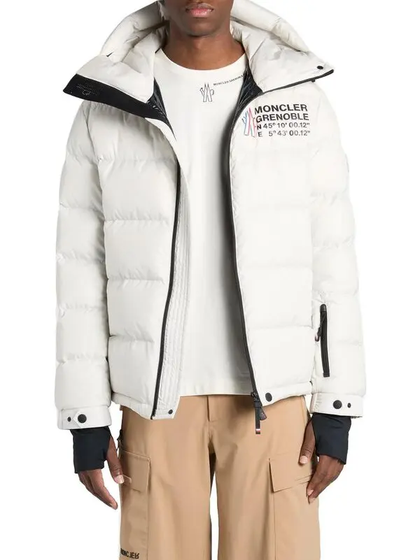 Moncler Isorno Down Puffer Jacket - Talco