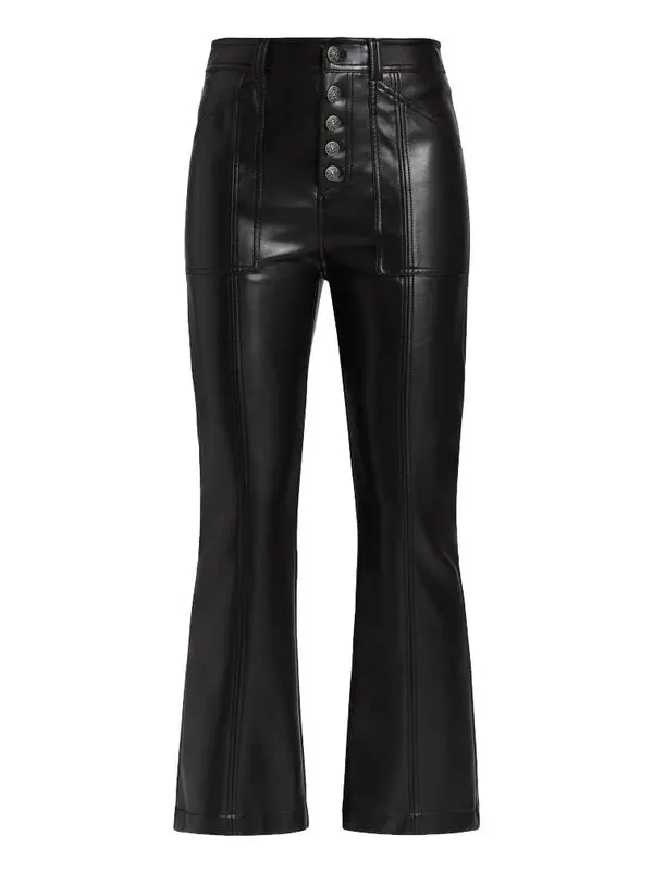 Cinq À Sept Wallace Faux Leather Pants - Black