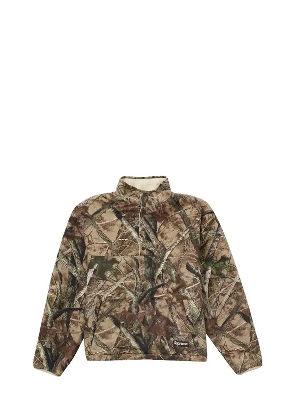 Supreme Polartec Shearling Reversible Pullover - Truetimber Htc Fall Camo