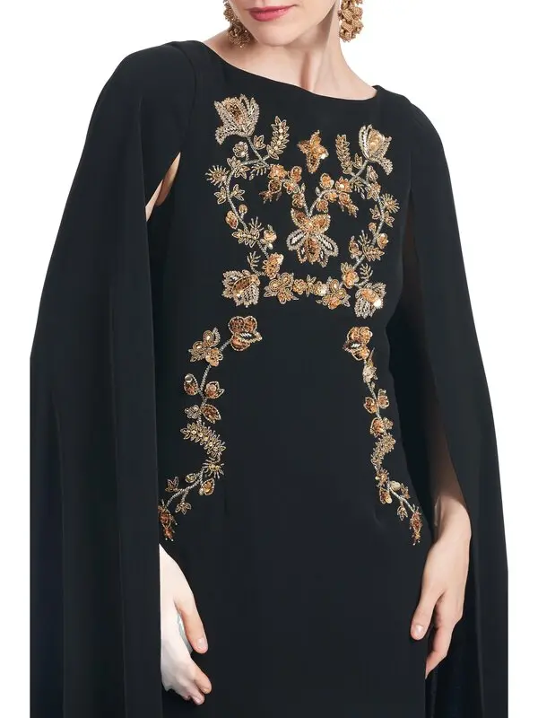 Sachin & Babi Vittoria Gown - Black