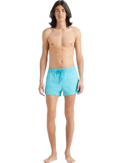Vilebrequin Jacquard Turtle Stretch Swim Shorts - Bora Bora