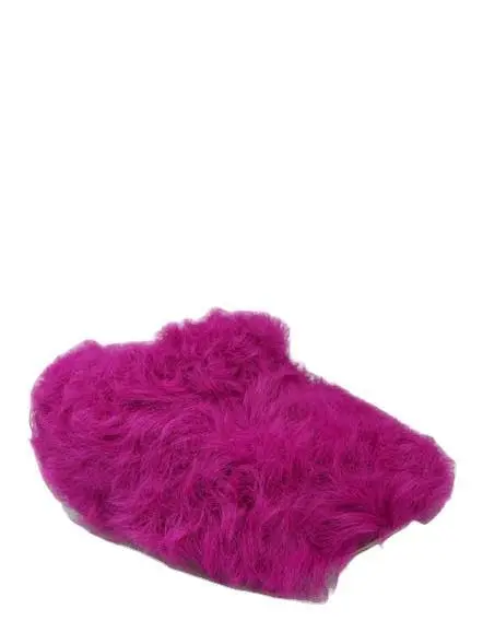 ZIGI Fauna Genuine Shearling Platform Clog Slipper - Fuchsia