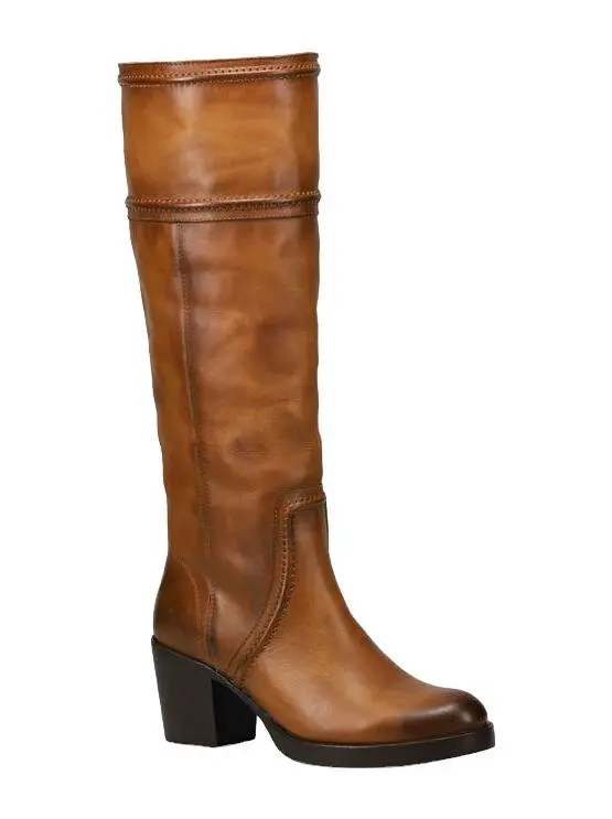 Frye Jean Knee High Boots - Caramel Brown