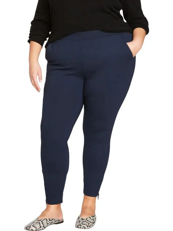 Universal Standard Moro Pull-on Pants - Navy Blue