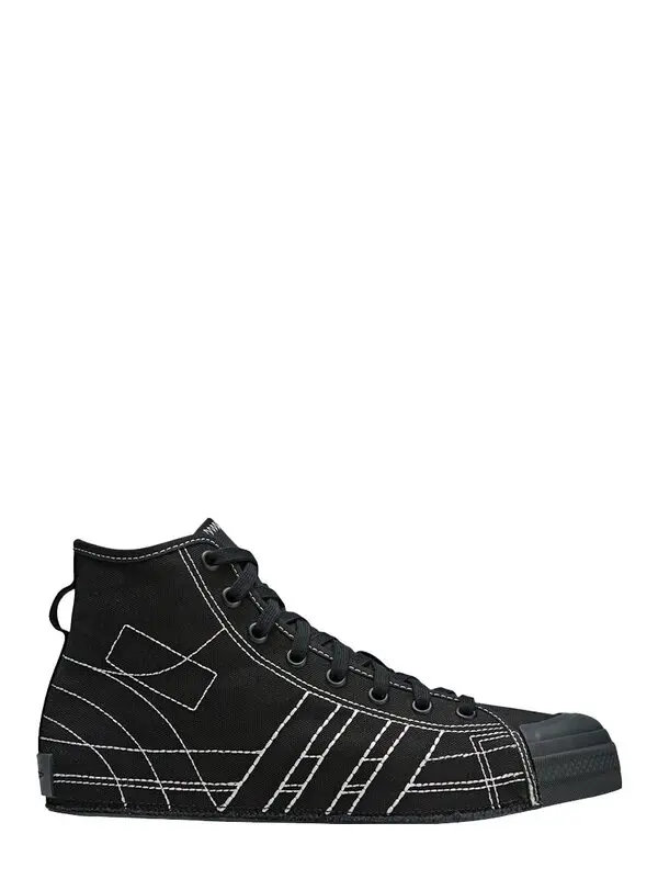 Adidas Y-3 Nizza Hi Sneakers - Black/off White