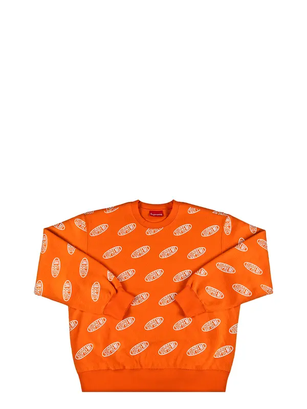 Supreme Liner Crewneck - Orange