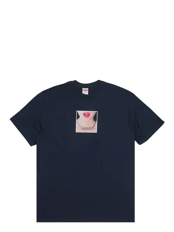 Supreme Necklace Tee - Black