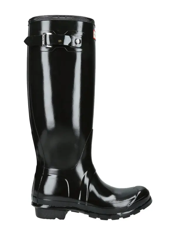 Hunter Original Tall Gloss Wellington Boots - Black