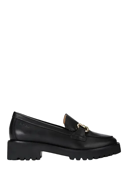 Carvela Comfort-sole Faux-leather Loafers - Black