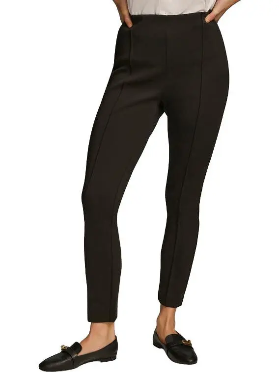 Donna Karan New York Skinny Ankle Pants - Black