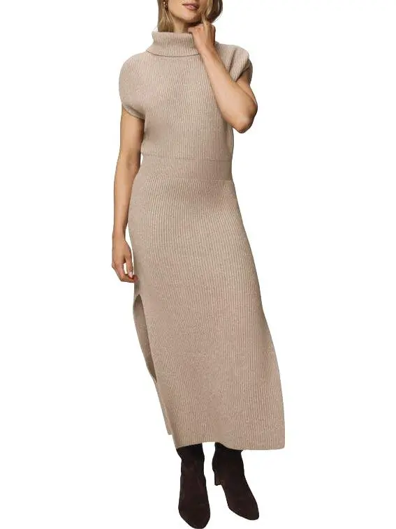 Splendid Marigold Maxi Sweater Dress - Light Cedar Heather