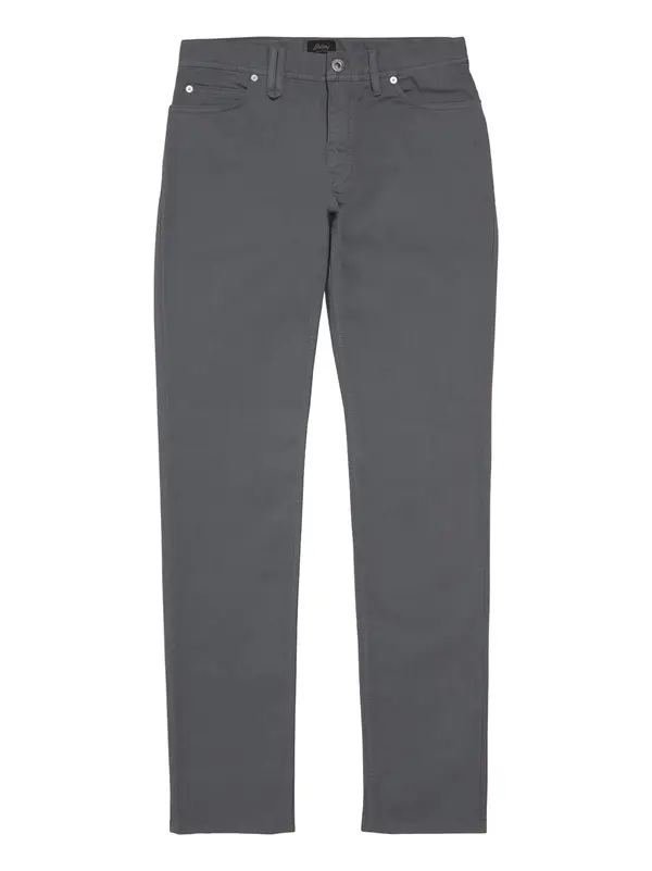 Brioni Stretch-cotton Meribel Jeans - Grey
