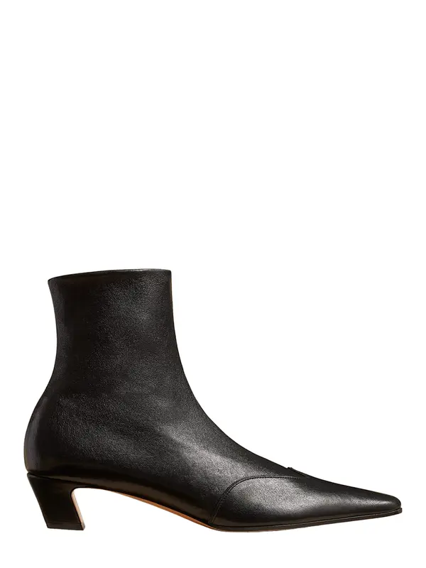 Khaite Nevada Ankle Boots - Black