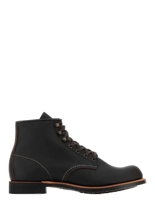 Red Wing Leather Ankle Boots - Black