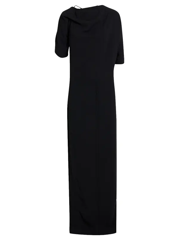 Acne Studios Crepe Maxi Dress - Black