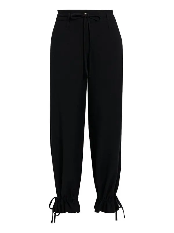 Acne Studios Wool-blend Tapered Pants - Black