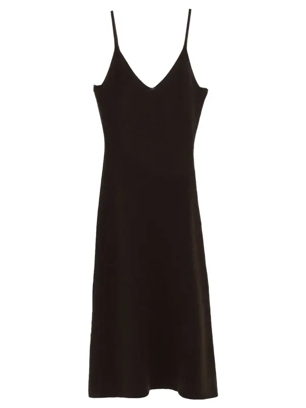 Officine Générale Marga Midi Dress - Brown