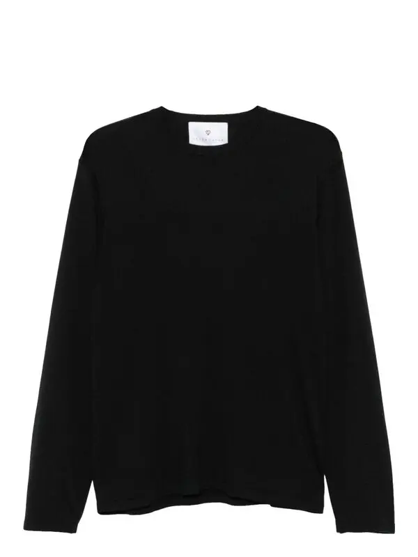 SEVEN GAUGE Crew-neck Sweater - Black