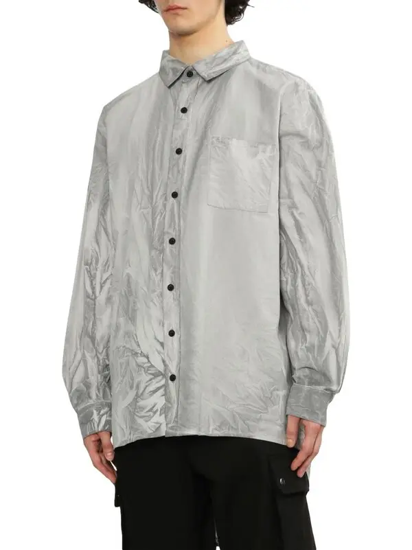WESTFALL Crease Effect Shirt - Grey