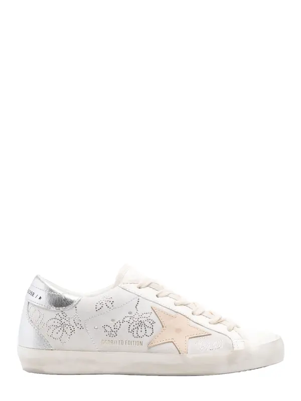 GOLDEN GOOSE Super-star Sneakers - White