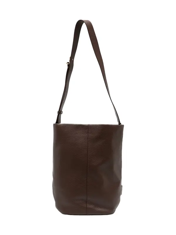 AGNÈS B. Leather Shoulder Bag - Brown
