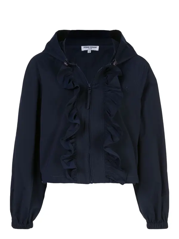 Opening Ceremony Ruffled Windbreaker - Blue