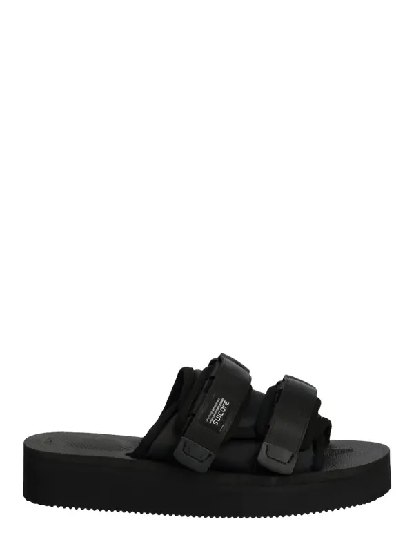 Suicoke Touch-strap Slides - Black