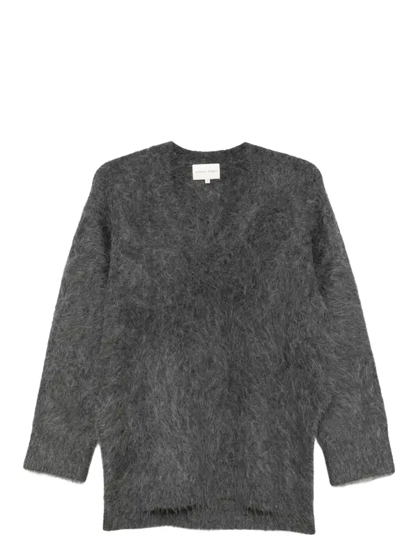 Loulou De Saison Alpaca Wool-blend Sweater - Grey