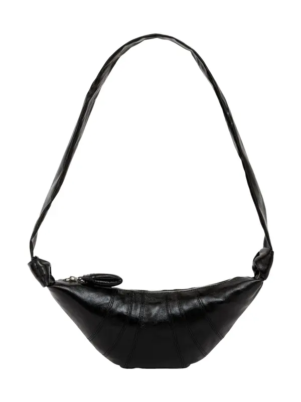 LEMAIRE Small Croissant Shoulder Bag - Black