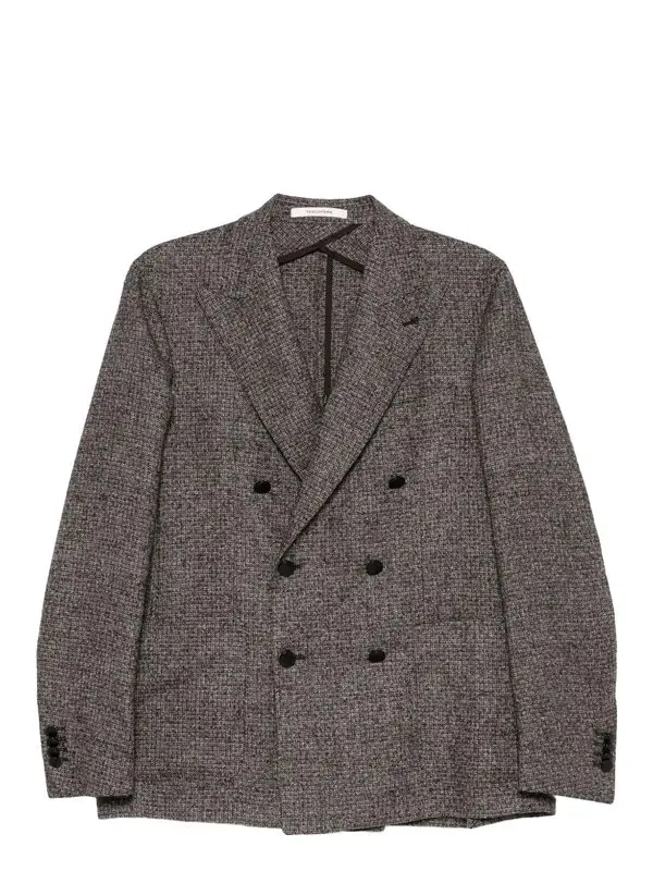 Tagliatore Double-breasted Blazer - Grey