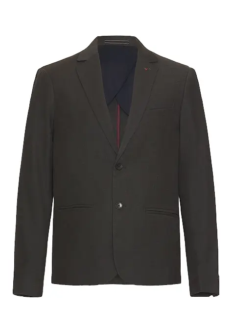 Scotch & Soda Relaxed Twill Blazer - Coffee Melange