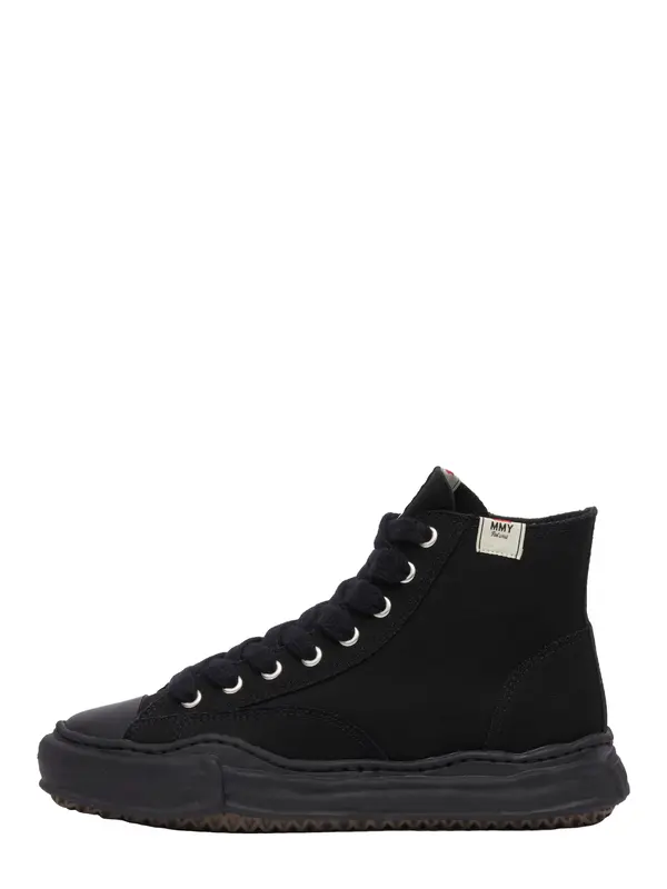 Mihara Yasuhiro Peterson Original Hi-top Sneakers - Black/black