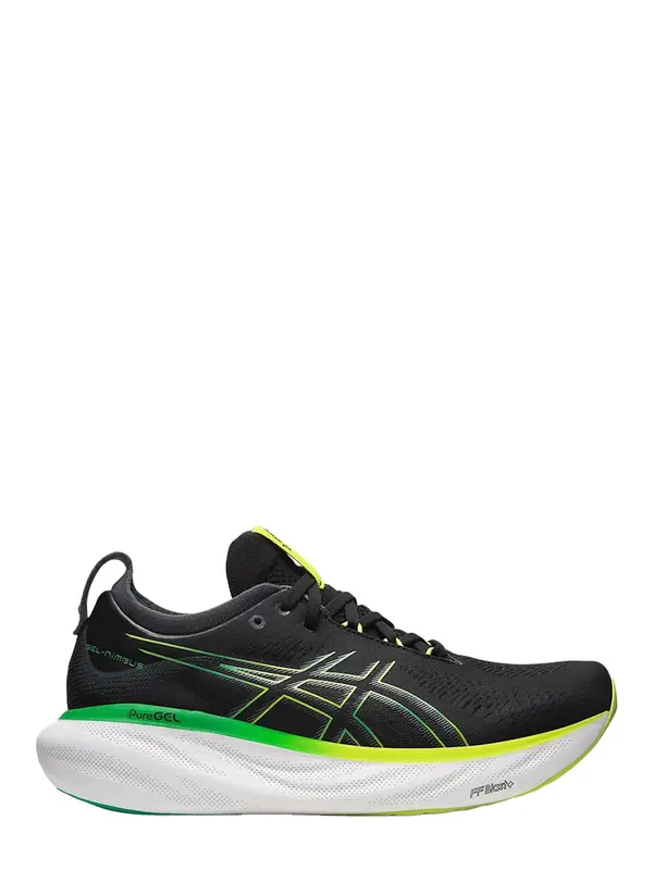 Asics Gel-nimbus 25 Sneakers - Black/lime Zest