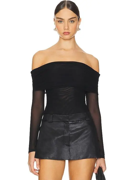 Majorelle Trey Bodysuit - Black