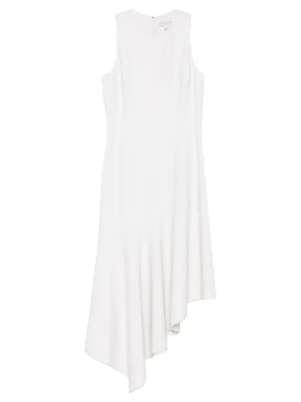Michael Kors Asymmetric Midi Dress - Neutrals