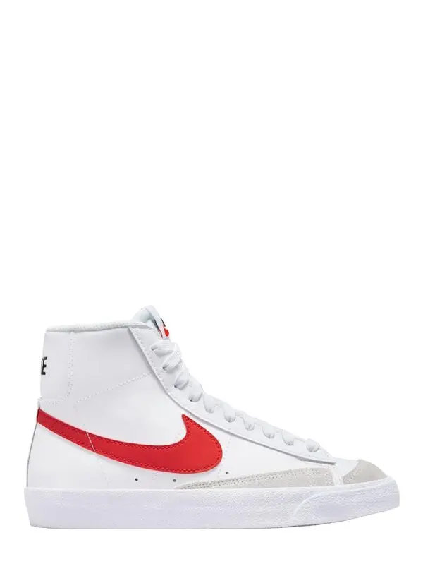 Nike Blazer Mid 77 High-top Sneakers - White/medium Blue/black