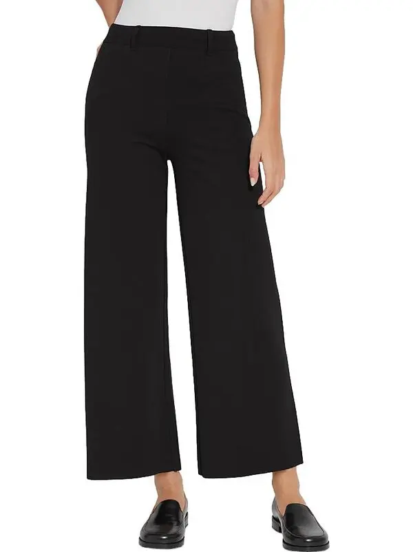 Lyssé Erin High Waist Ponte Pants - Black