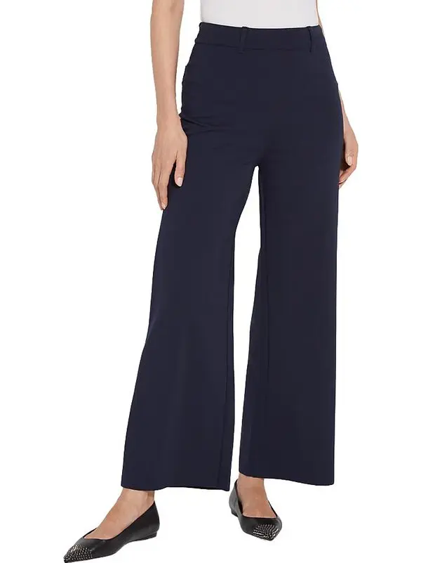 Lyssé Erin High Waist Ponte Pants - True Navy
