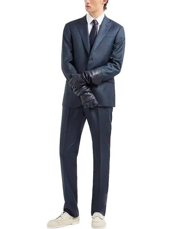 Emporio Armani G Line Regular Fit Virgin Wool Suit - Navy