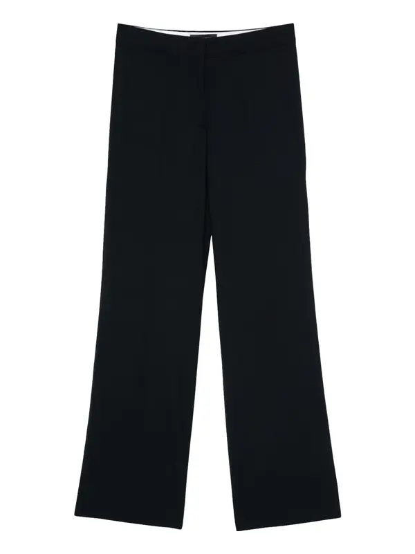 Fabiana Filippi Low-rise Straight-leg Trousers - Blue