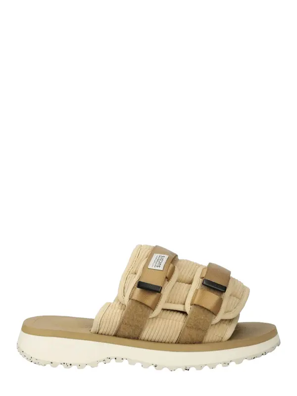 Suicoke Touch-strap Flat Sandals - Neutrals
